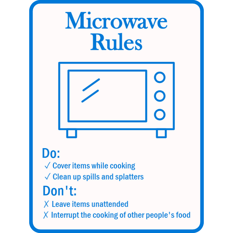 Office Microwave Etiquette Printable - Printable Templates Office Microwave Etiquette Printable - Printable Templates