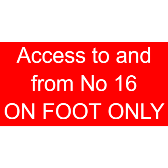 Access On Foot Only | Marktek